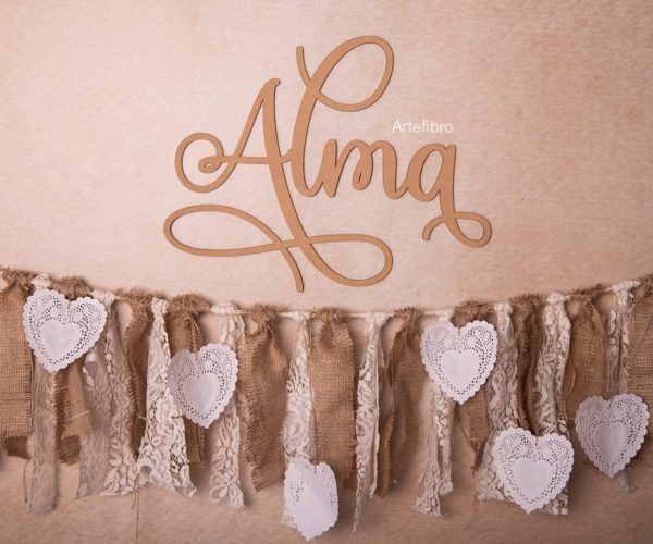 Nombre fibrofacil largo de 50cm - ArteFibro